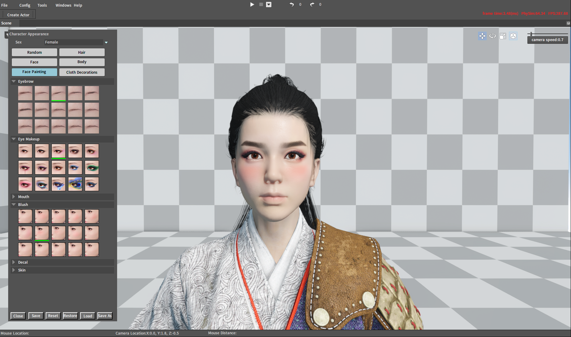 Character Editor 说明 | Flexi 从入门到精通